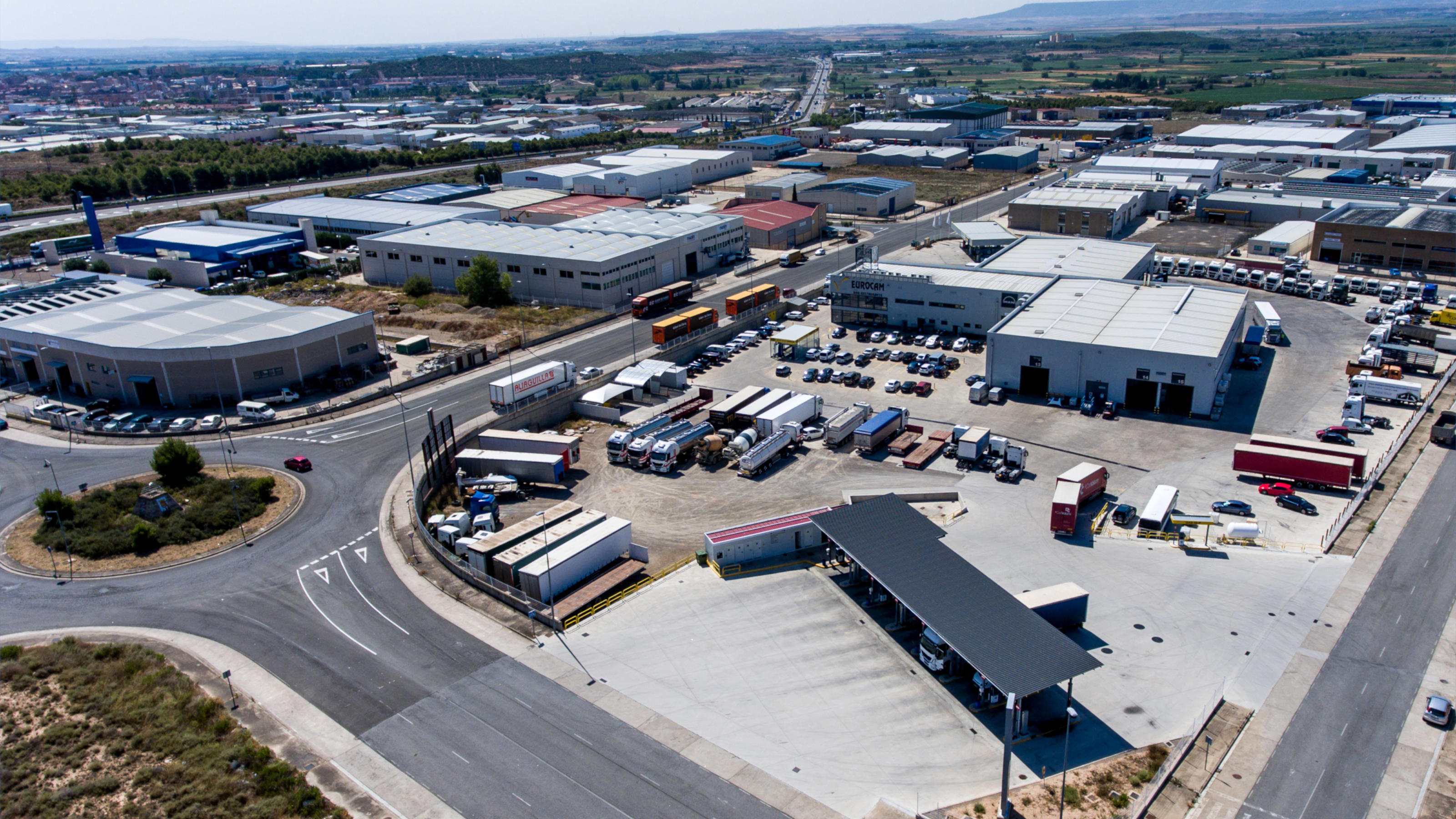 Bosch Secure Truck Parking expands to Spain | Bosch Secure Truck Parking